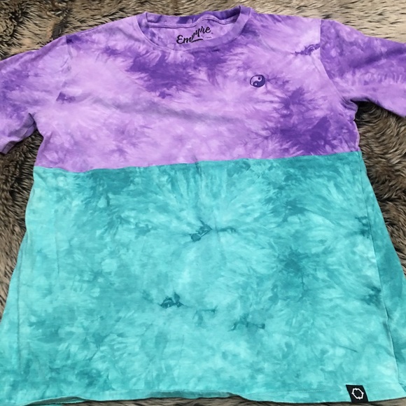 Empyre | Shirts | Empyre Yin Yang Embroidered Tie Dye Retro Tshirt Size ...